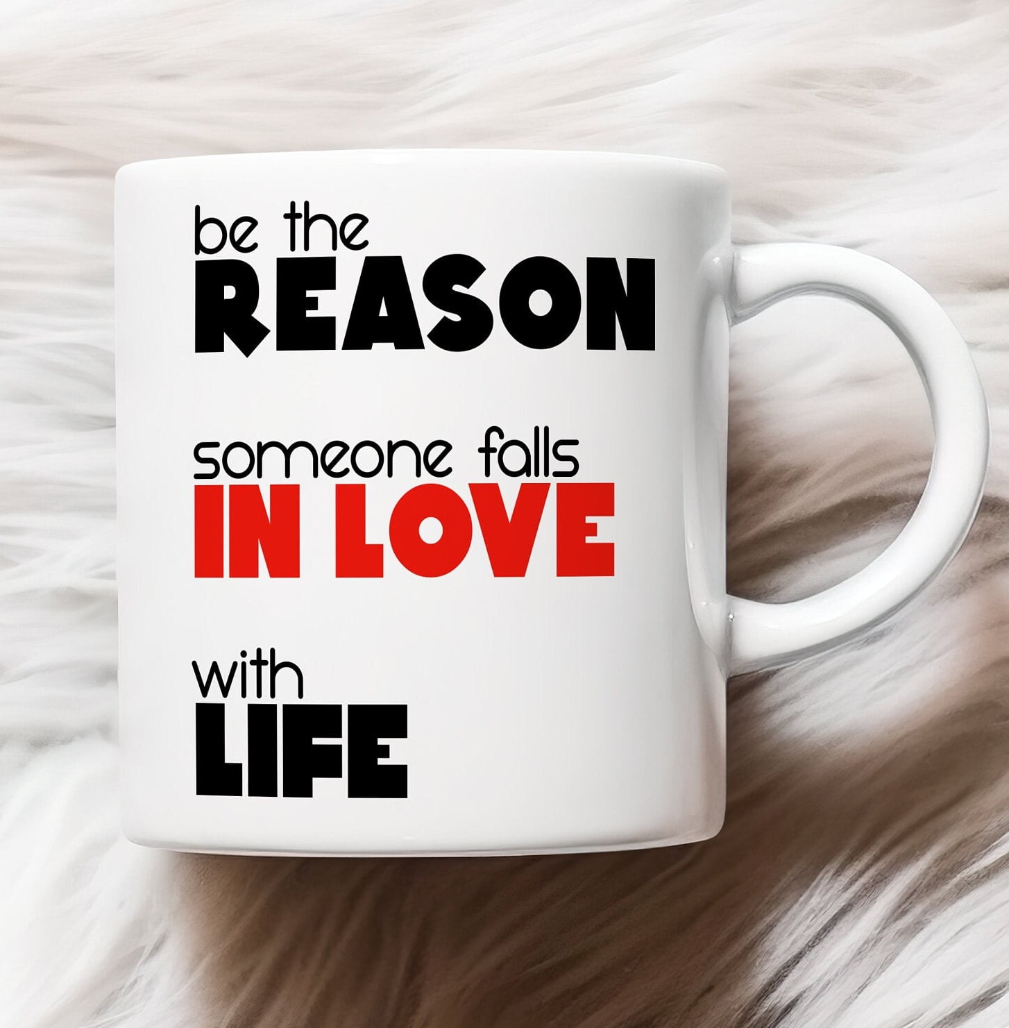 Positive Affirmation Coffee Mug Morning Reminder Quote Mug Mental