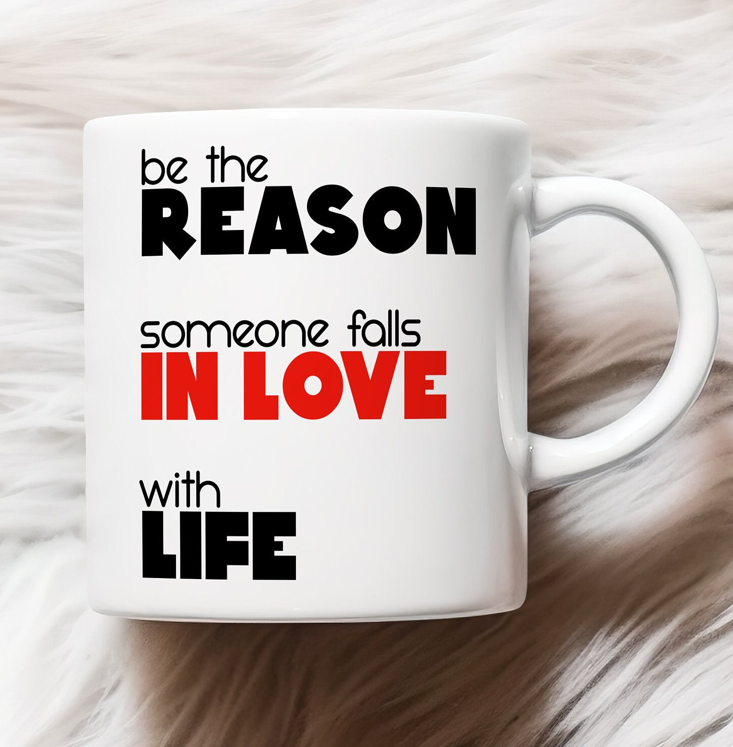 Positive Affirmation Coffee Mug, Morning Reminder Quote Mug, Mental ...