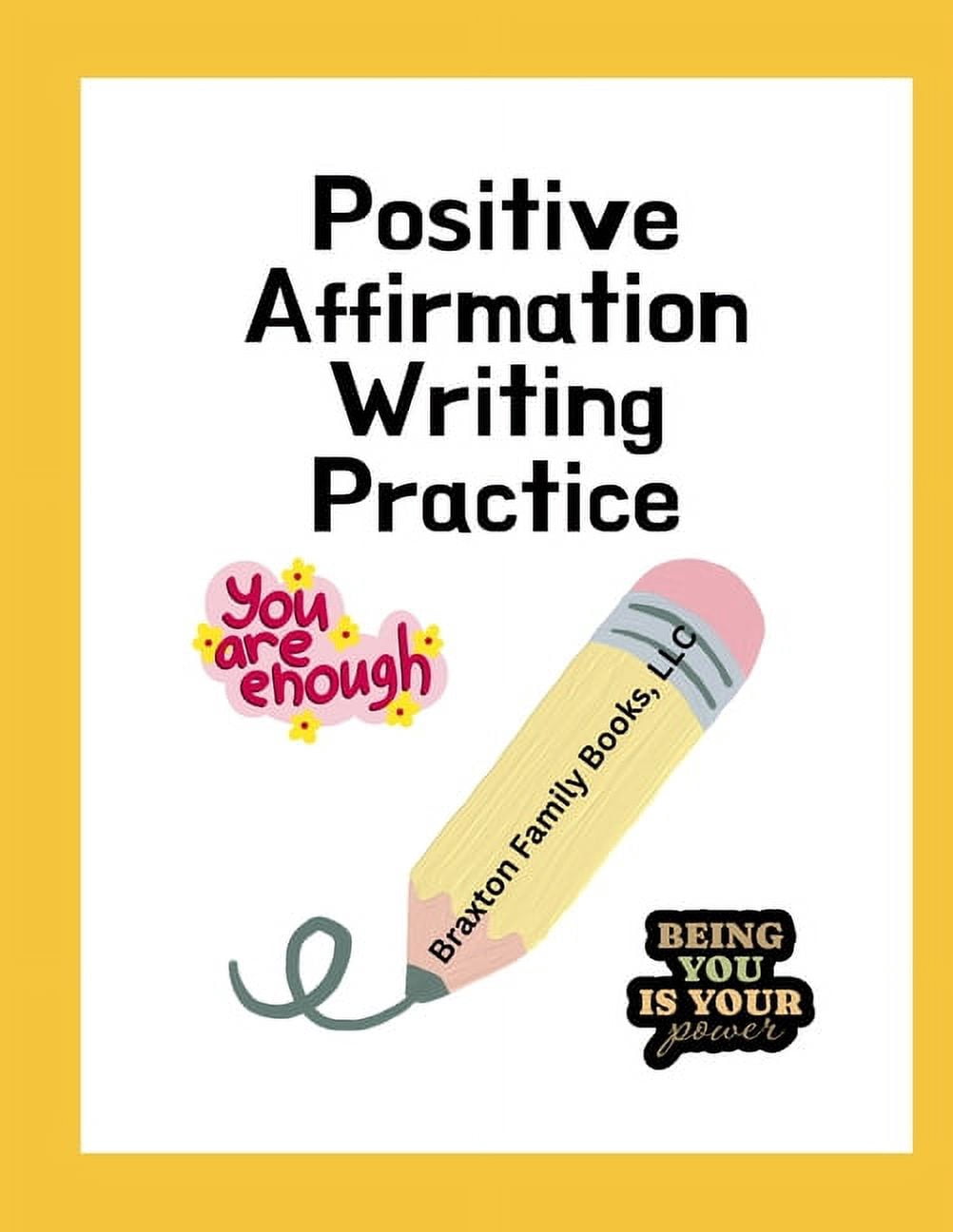Positive Affirmation Writing Practice (Paperback) - Walmart.com