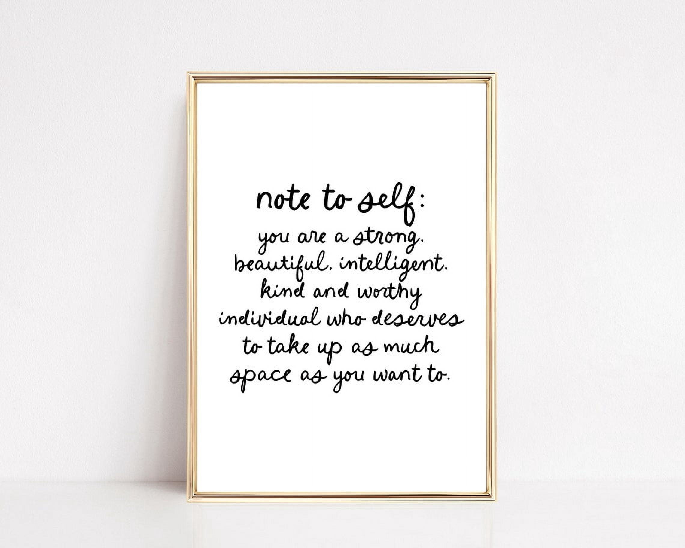 Positive Affirmations Wall Art Affirmation Poster Mental Health Art ...