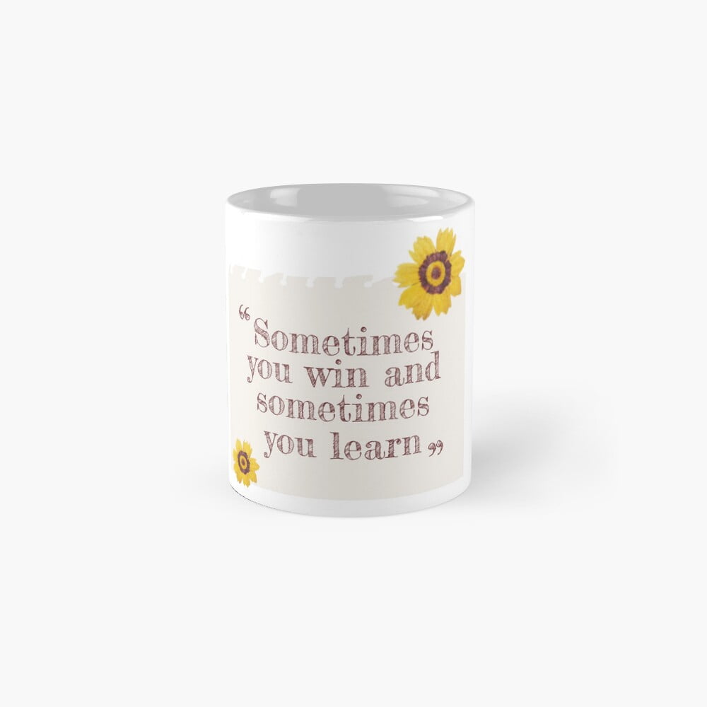 Positive Affirmations Win And Learn Classic Mug - Walmart.com