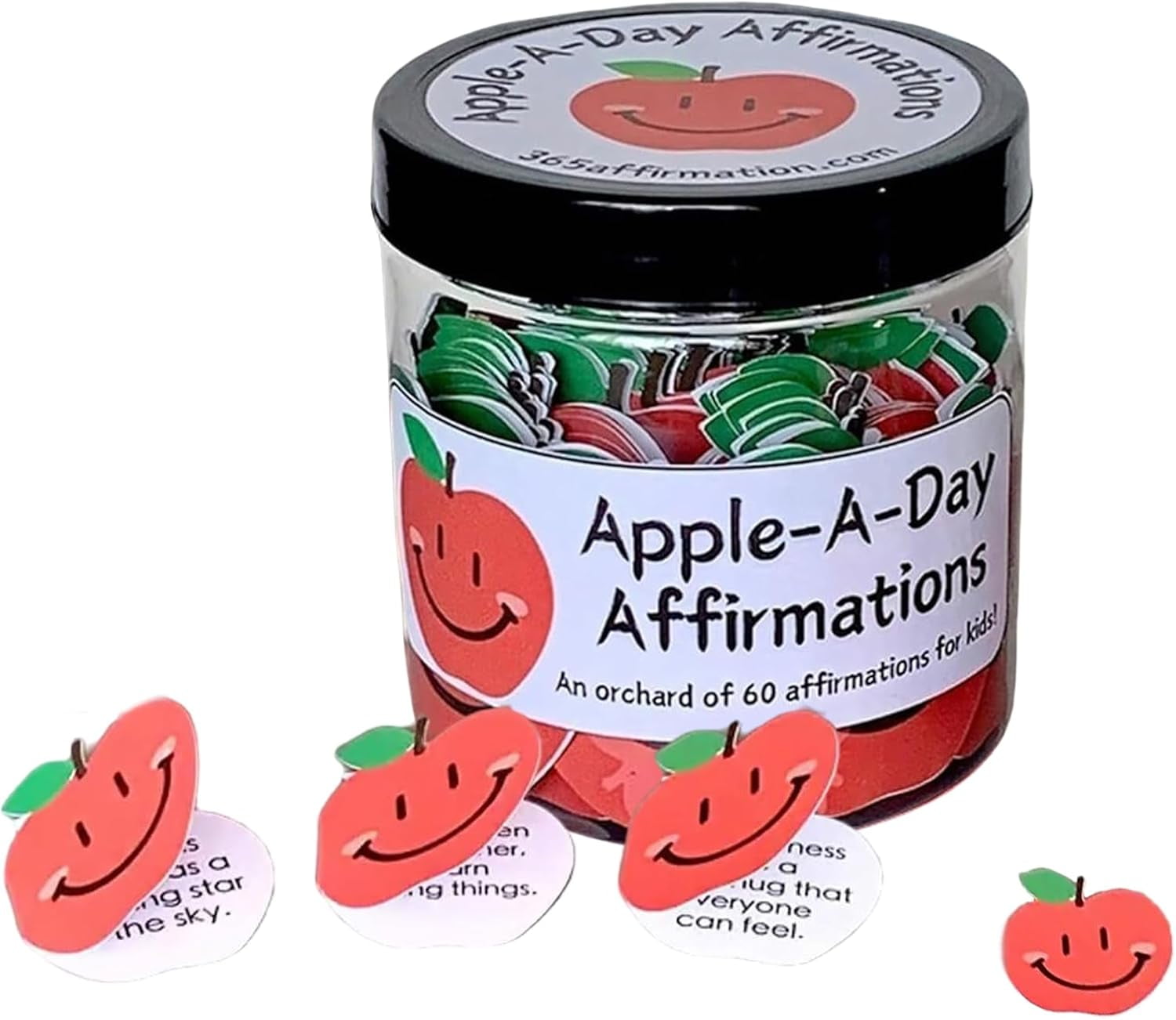 Positive Apple Emotional Support Affirmation Cards, Mini Affirmation ...