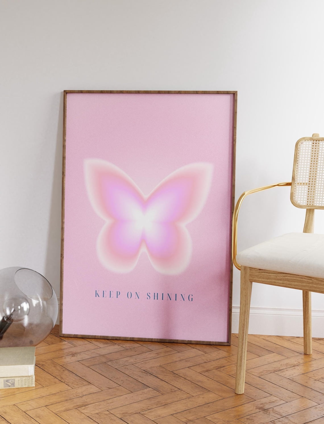 Positive Aura Poster-Aura Energy Spiritual Gradient Wall Art-Y2K ...
