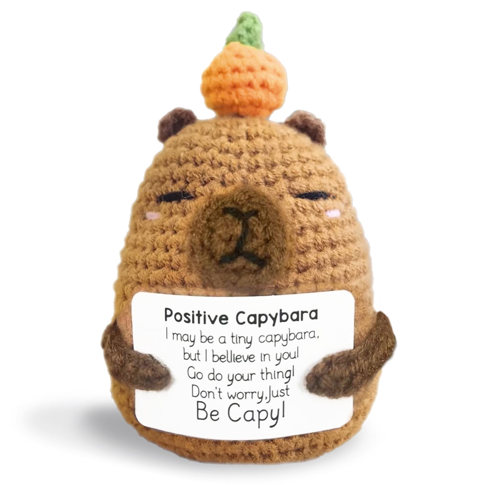 Positive Crochet Animals, Handmade Mini Animals Crochet Mini Cute Desk ...