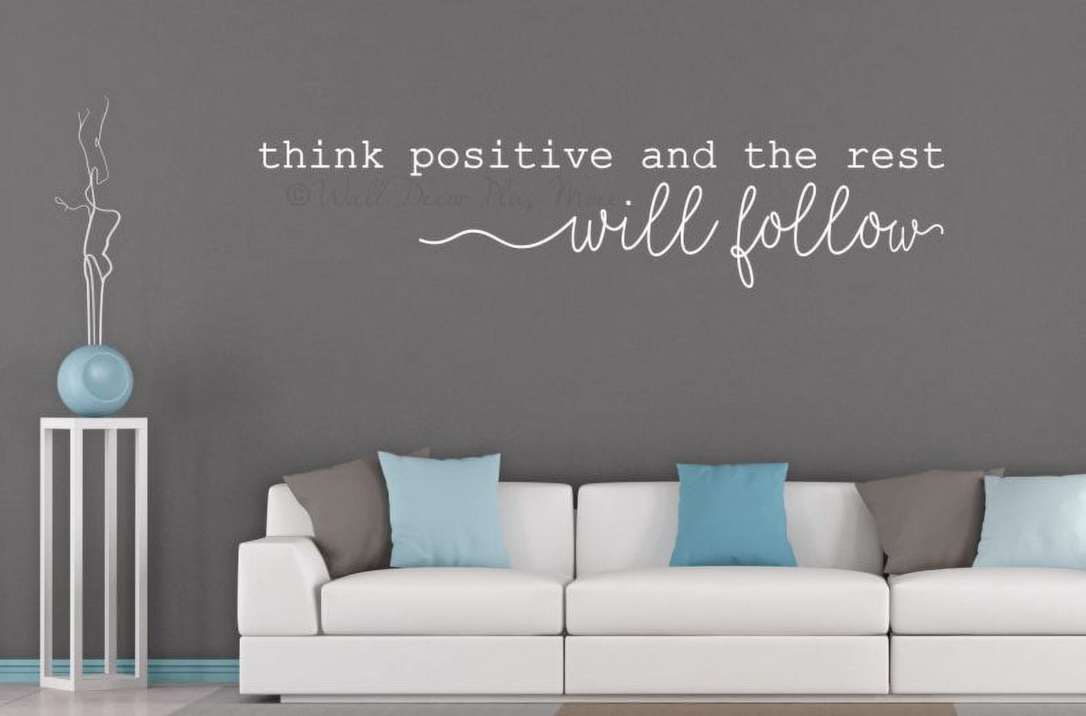 Positive Decals for Walls Vinyl Decals School Motivational Wall Sticker ...
