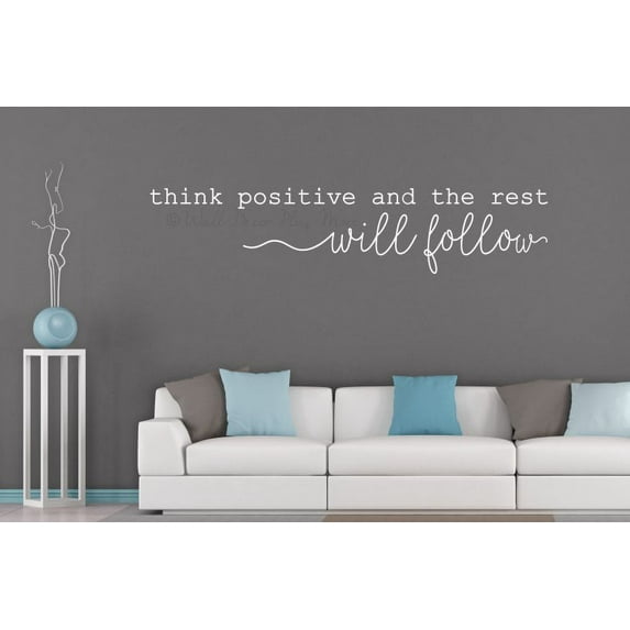 Positive Decals for Walls Vinyl Decals School Motivational Wall Sticker ...
