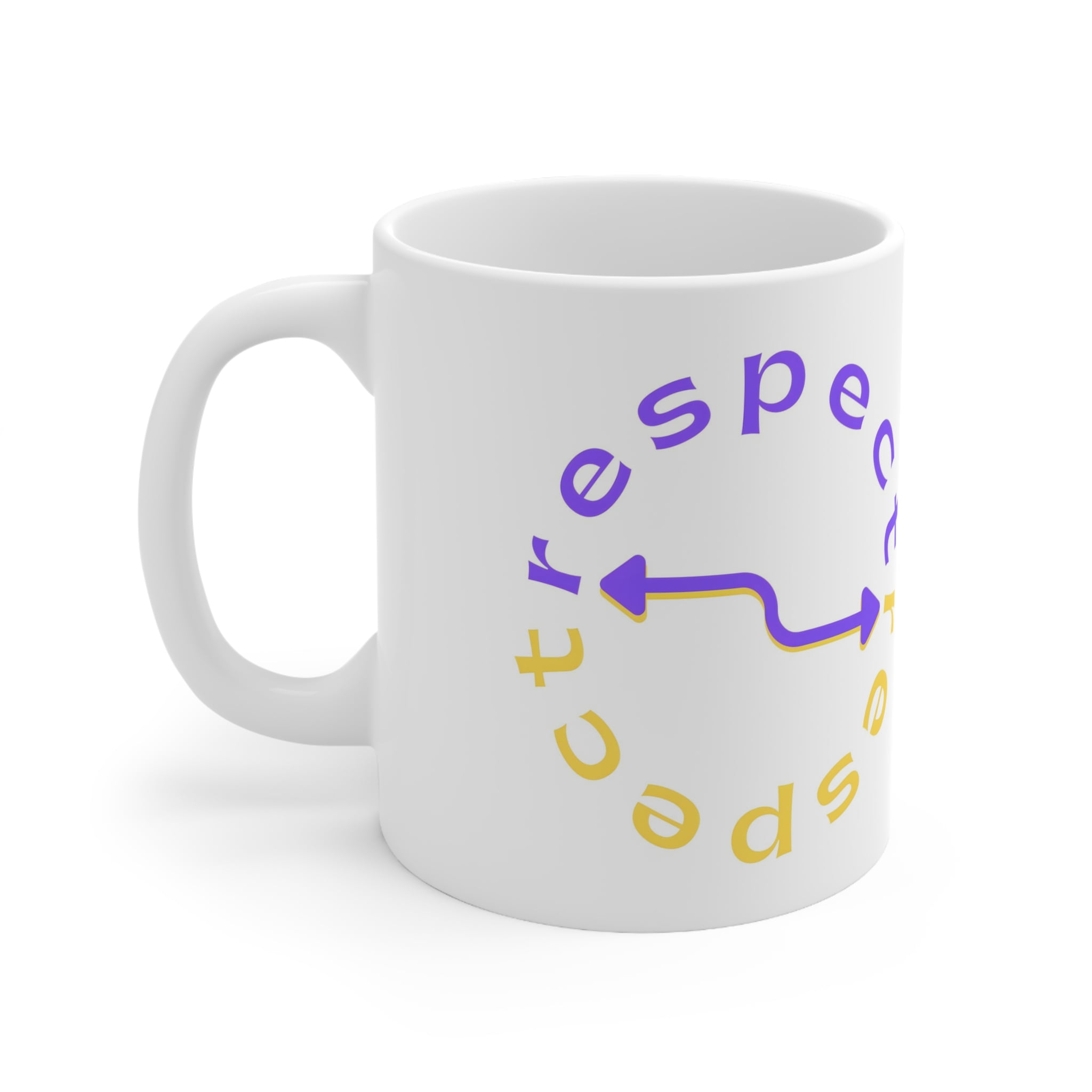 Positive Energy Mug "Cycle of Respect" Good Affirmations and Kindness ...