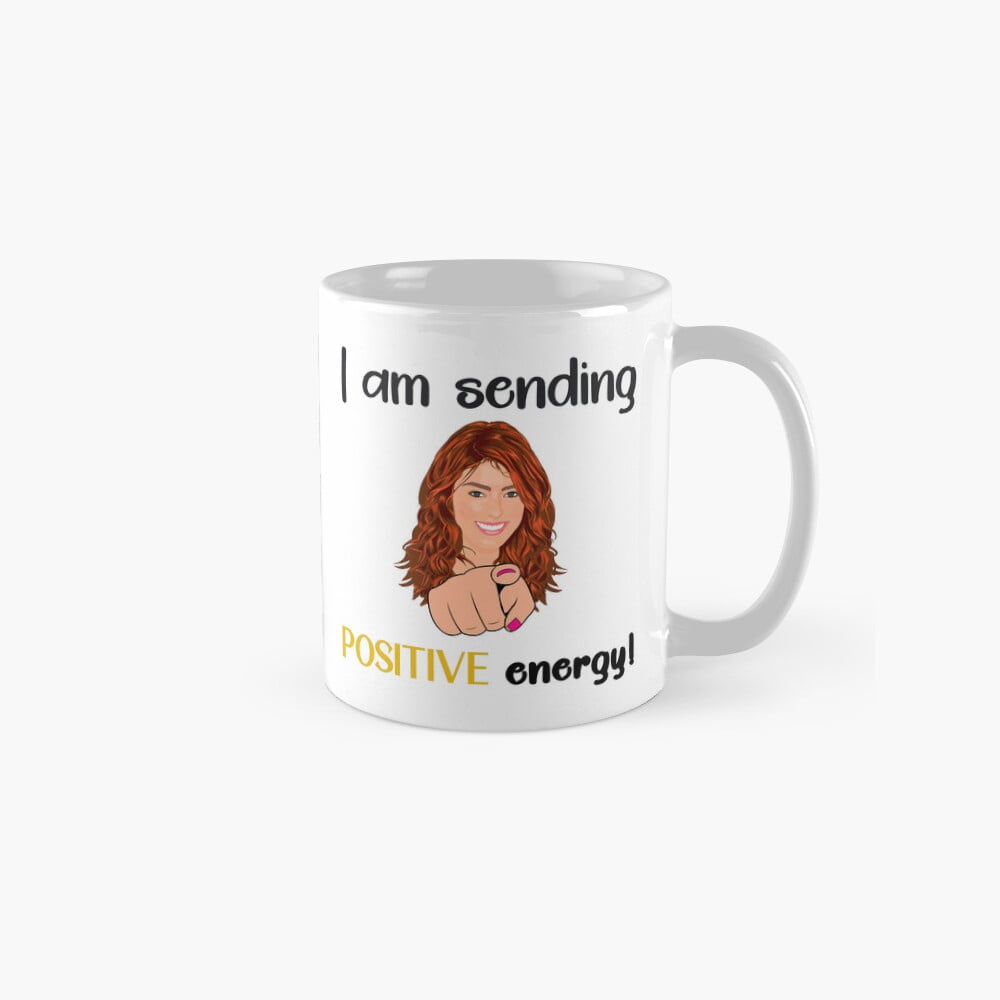 Positive Energy, Woman With Red Hair Classic Mug - Walmart.com