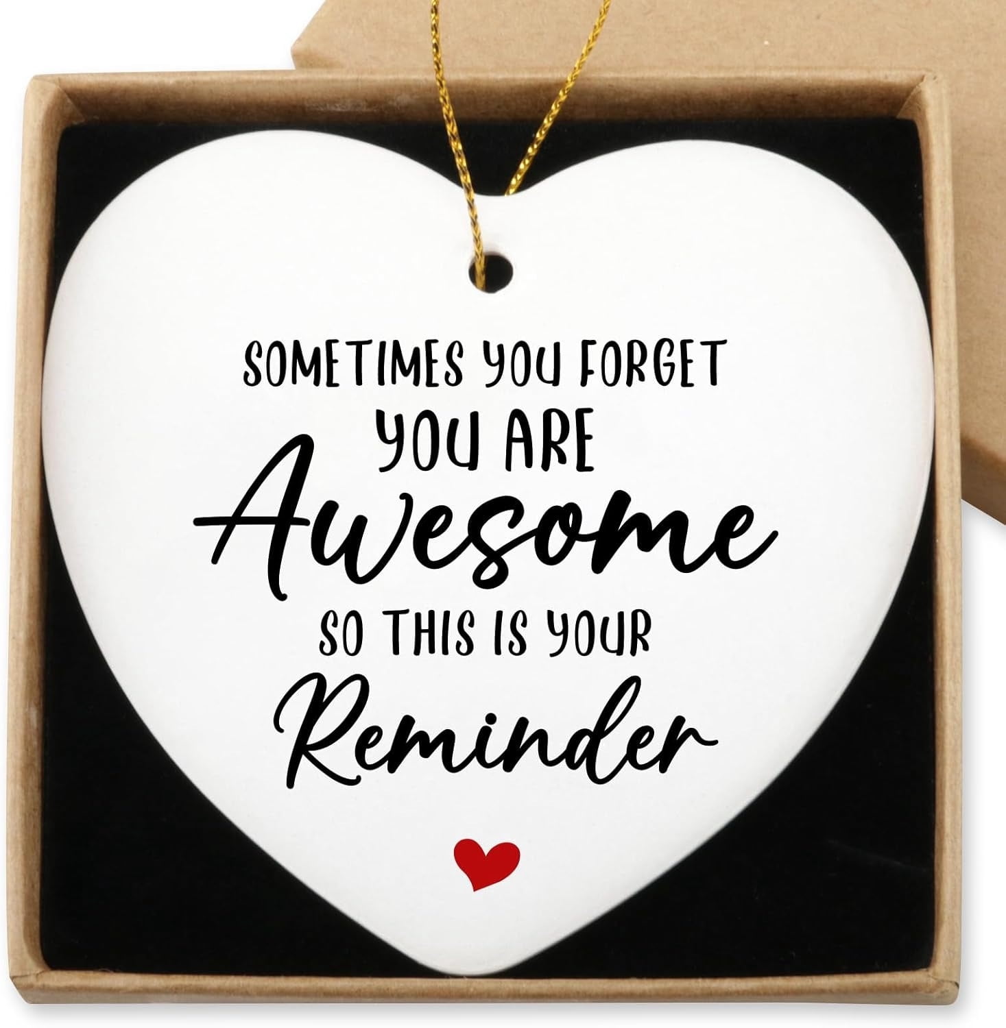 Positive Gifts for Women Ceramic Ornament - You Are Awesome ...