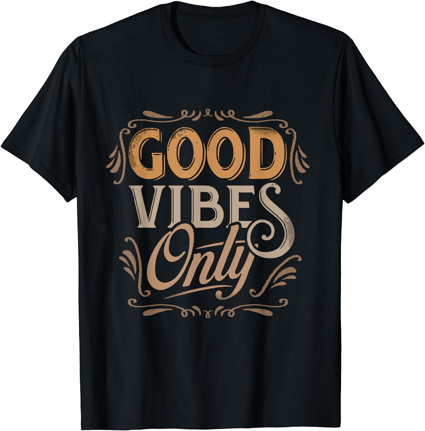 Positive Messages For Women Positive Motivation Quotes T-Shirt Black ...