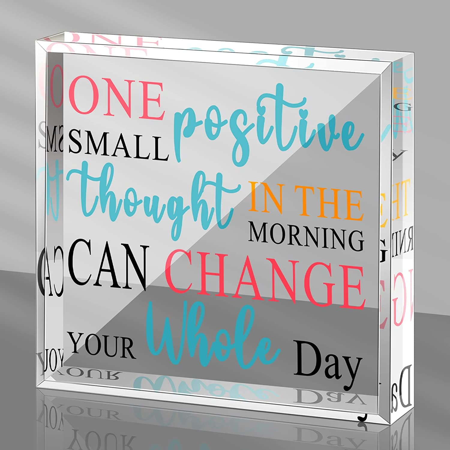 Positive Motivational Encouragement Gifts One Small Positive Thought in ...