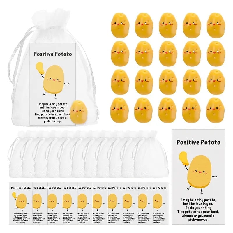 Positive Potato Employee Appreciation Gifts Bulk ,Mini Potatoes with ...