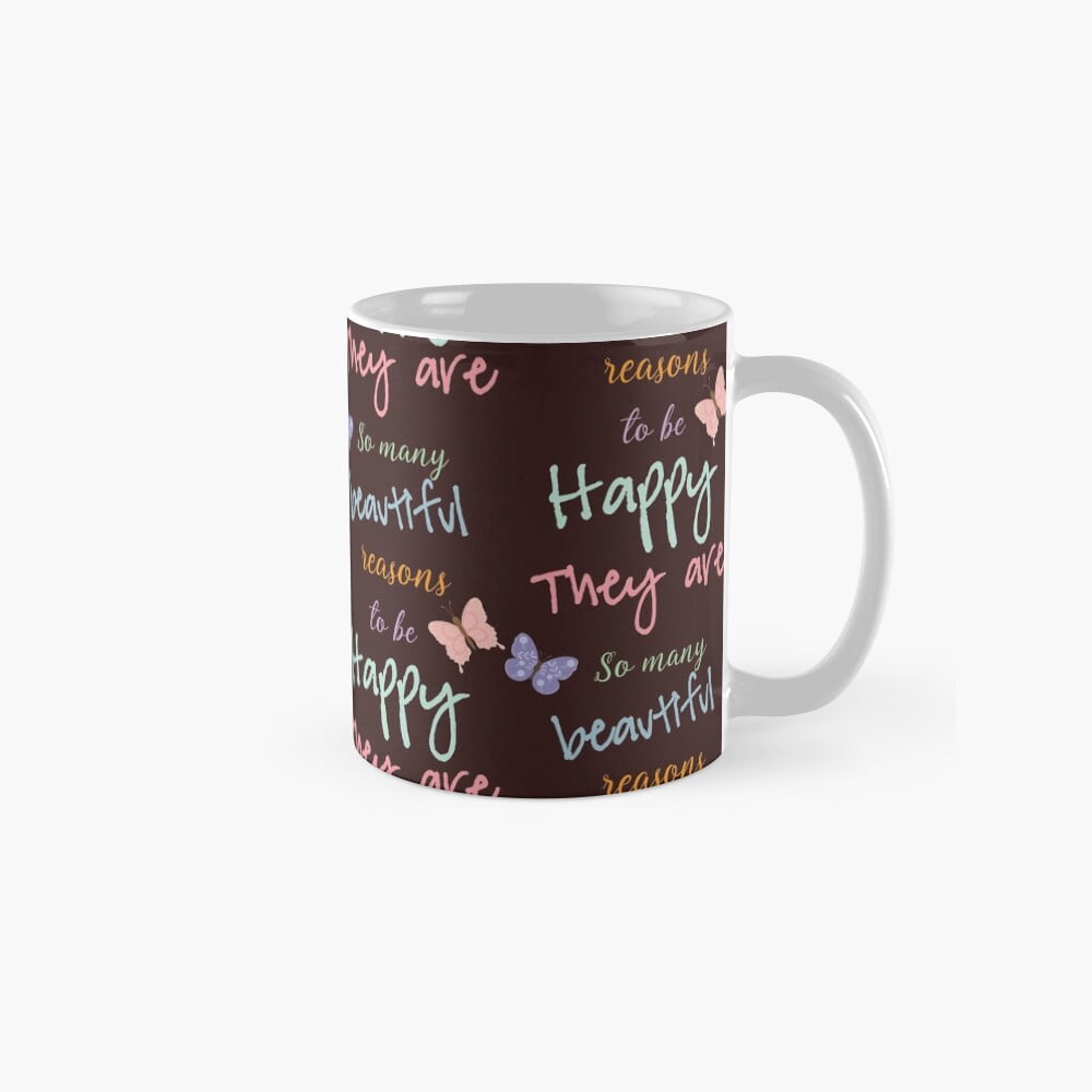 Positive Quote Sticker Classic Mug - Walmart.com