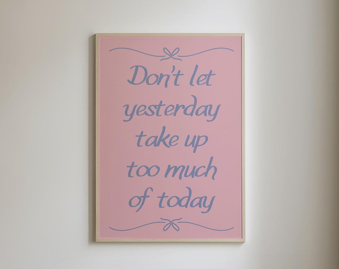 Positive Quotes, Pink Coquette Room Decor, Girly Affirmation Cute Girly ...