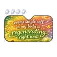 Positive Vibes And Body Positivity Car Windshield Sun Shade, Foldable ...