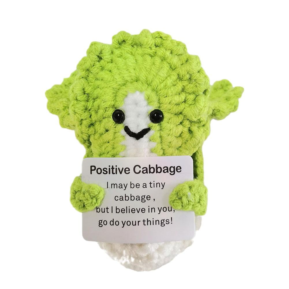 Positive Yarn Potatoes Knitting Fruit Doll Handmade Room Fun Decor AU ...