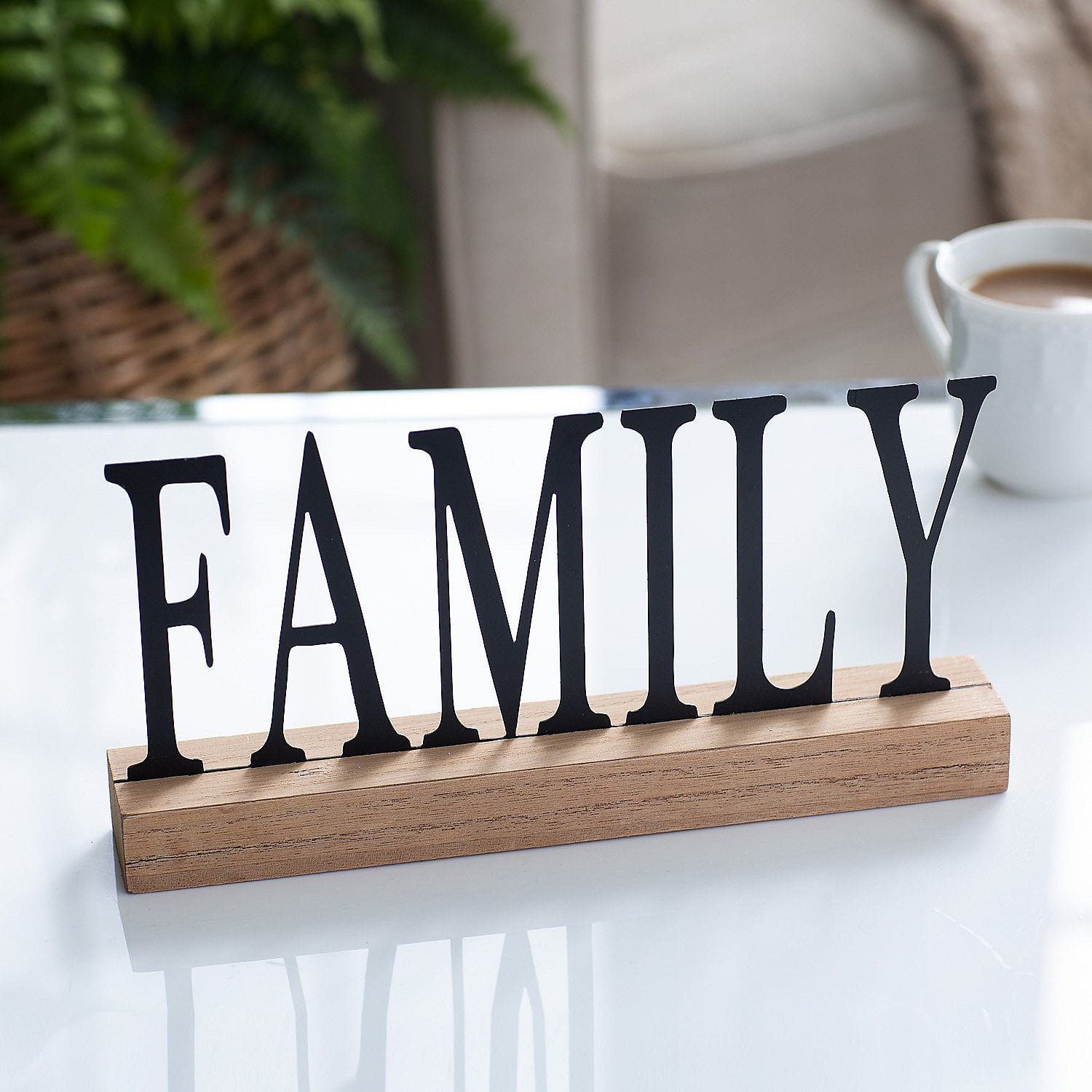 Positively Simple Family Tabletop Sign - Walmart.com
