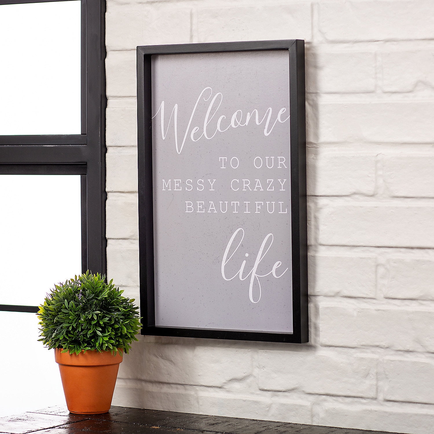 Positively Simple Large Sign - Walmart.com