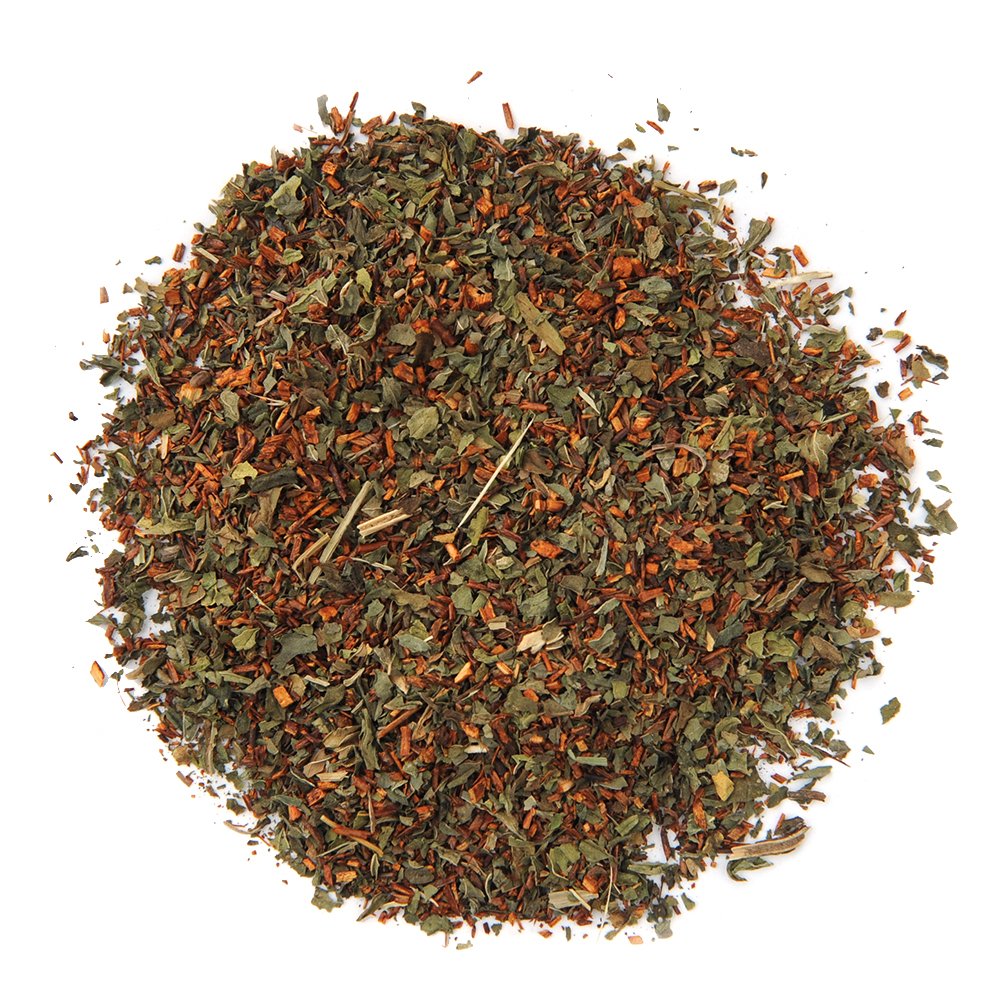 Positively Tea's Organic Peppermint Rooibos Tea, Loose Leaf, 1 Pound ...