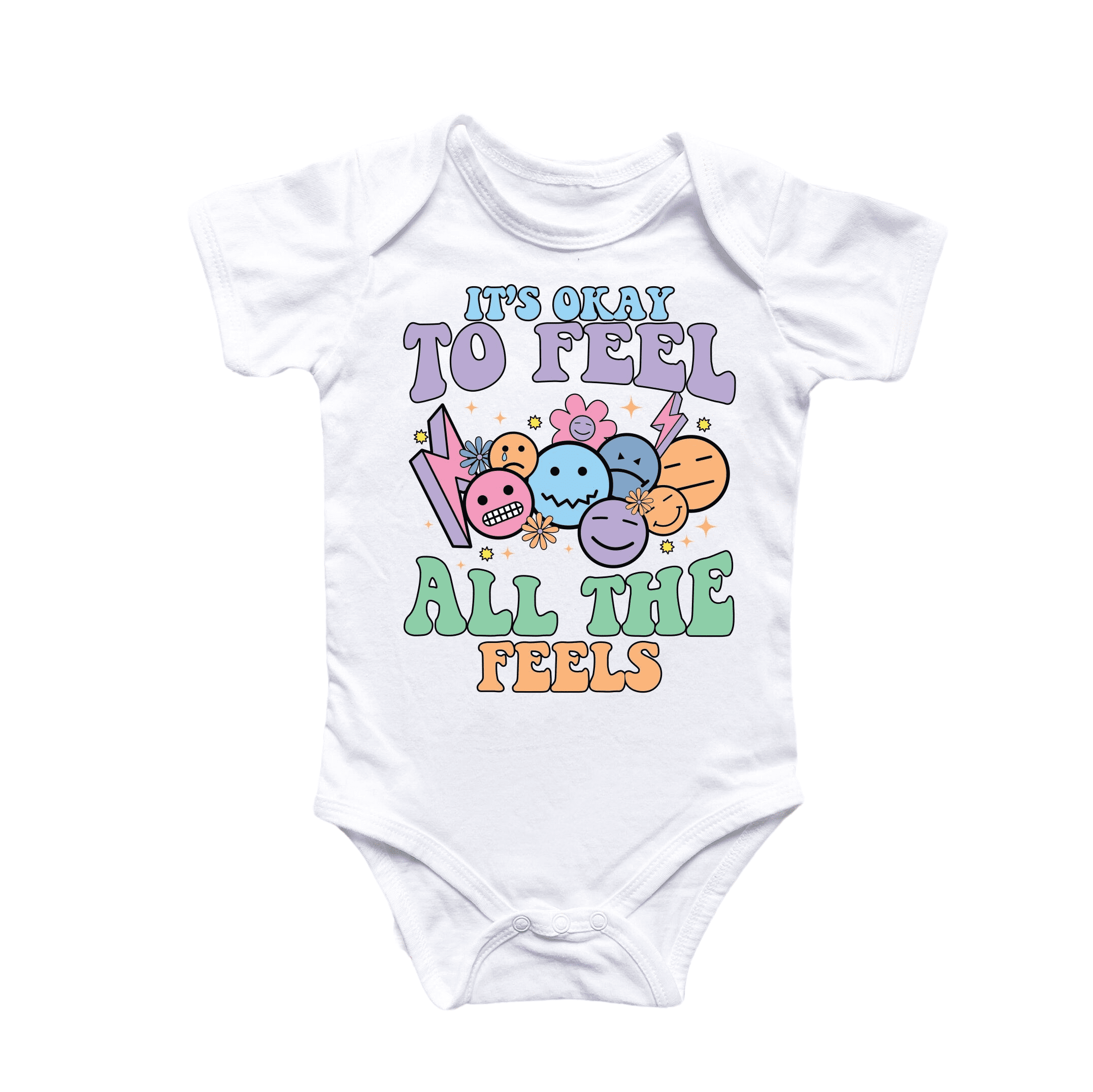 Positivity Mental Health - Baby Boy Girl Clothes Infant Bodysuit Funny ...