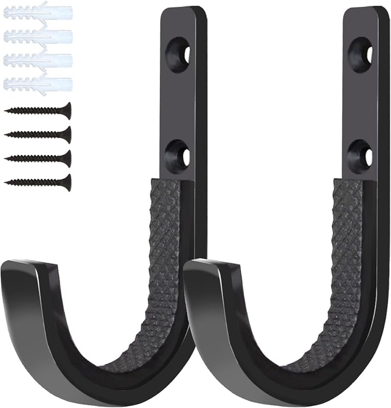 Poskad Gun Rack Wall Mount, Horizontal Shotgun Hooks Rifle Hangers for ...