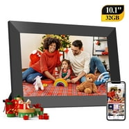 "Aluratek 10"" LCD Digital Photo Frame, 8GB Built-In Memory, USB SD/SDHC Support, Black ...