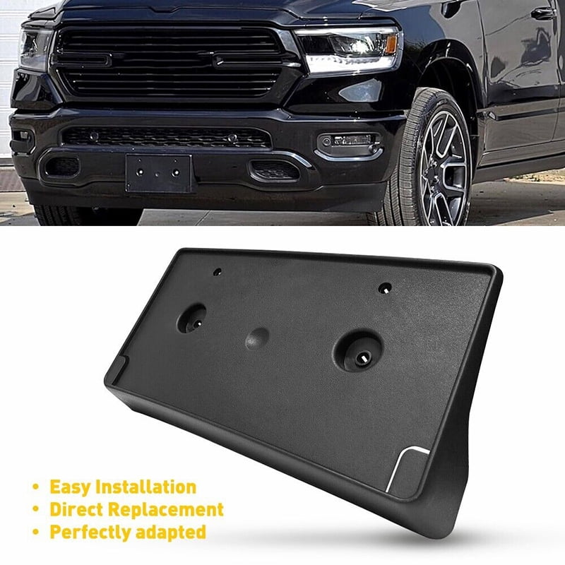 Possbay Front License Plate Bracket Kit For 2019-2024 Ram 1500 ...