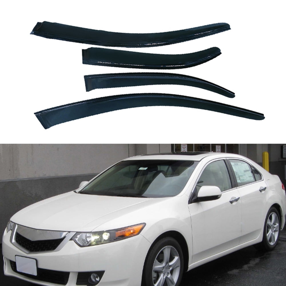 Possbay Type on Window Visor For ACURA TSX 2008-2014 Vent Sun Rain ...