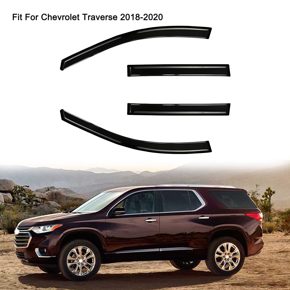 Possbay Window Visors Sun Rain Deflectors Guards Vent For 2018-2020 ...