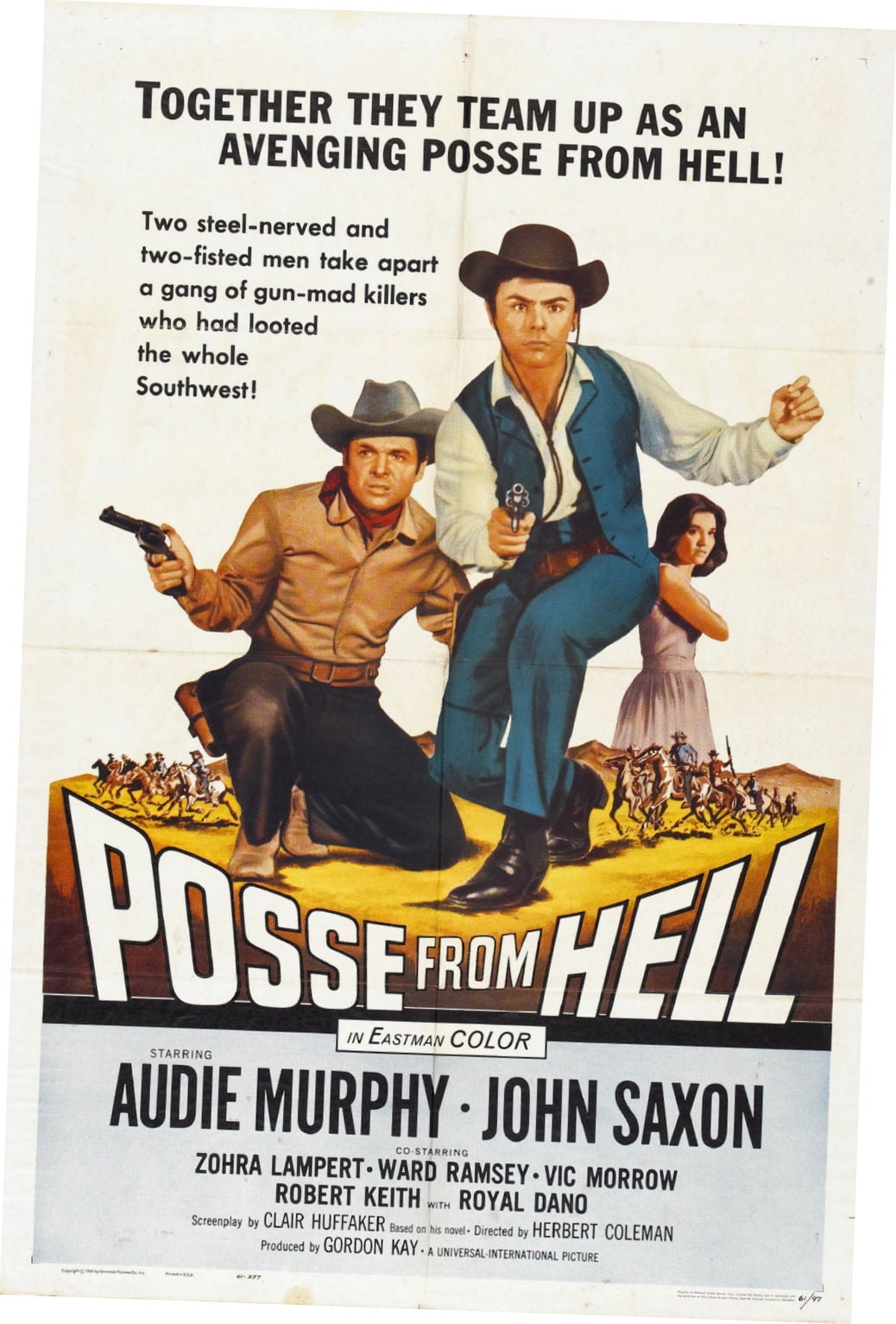 Posse From Hell Movie Poster 12x16 Print on Metal Sign 12in x 16in ...