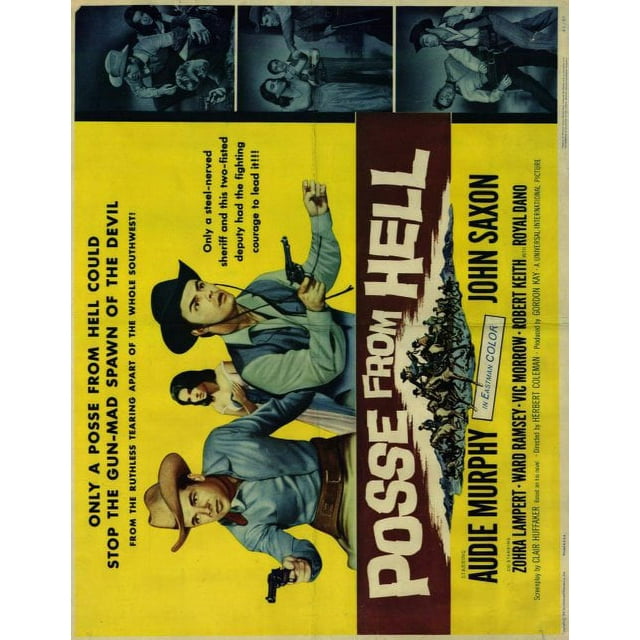 Posse From Hell POSTER (22x28) (1961) (Half Sheet Style B) - Walmart.com