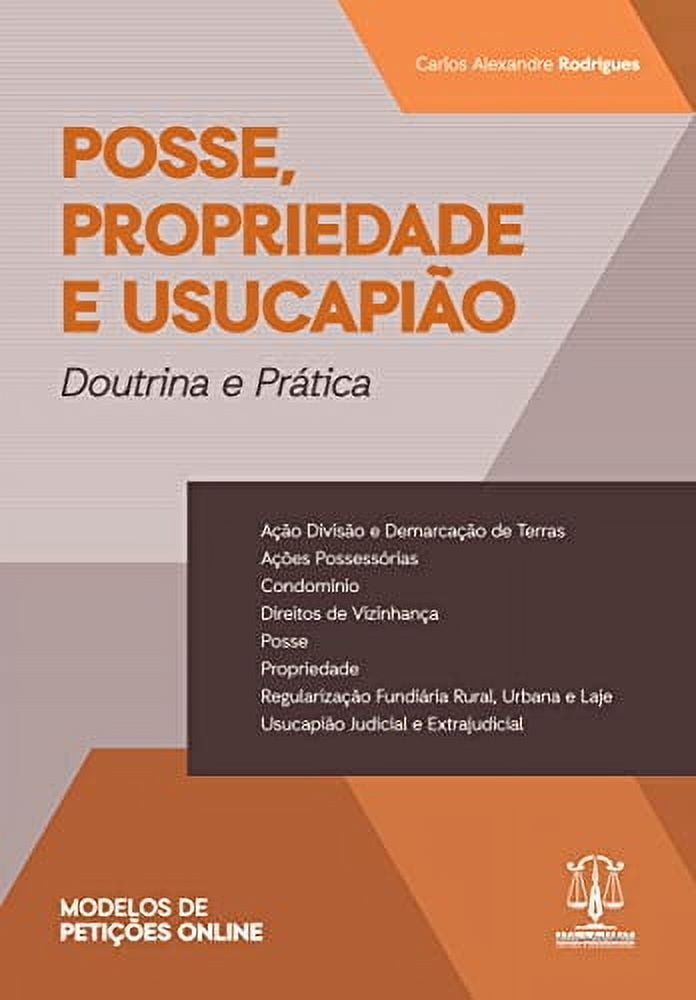 Posse, Propriedade E Usucapião - Walmart.com