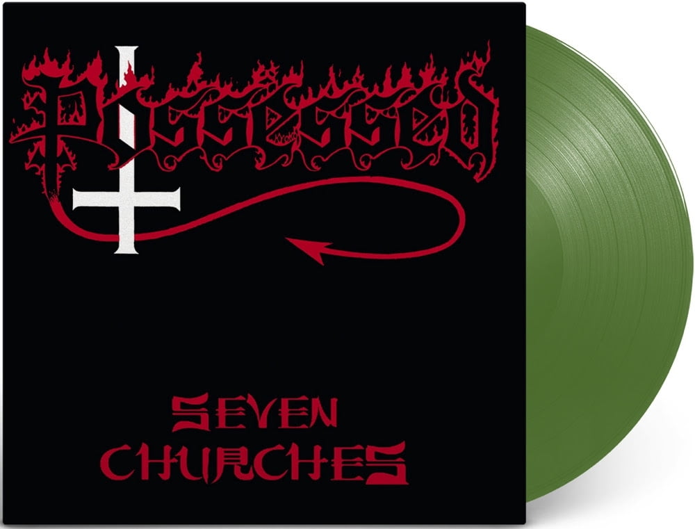 Possessed Seven Churches (RSD Essential Forest Green Vinyl) Records ...