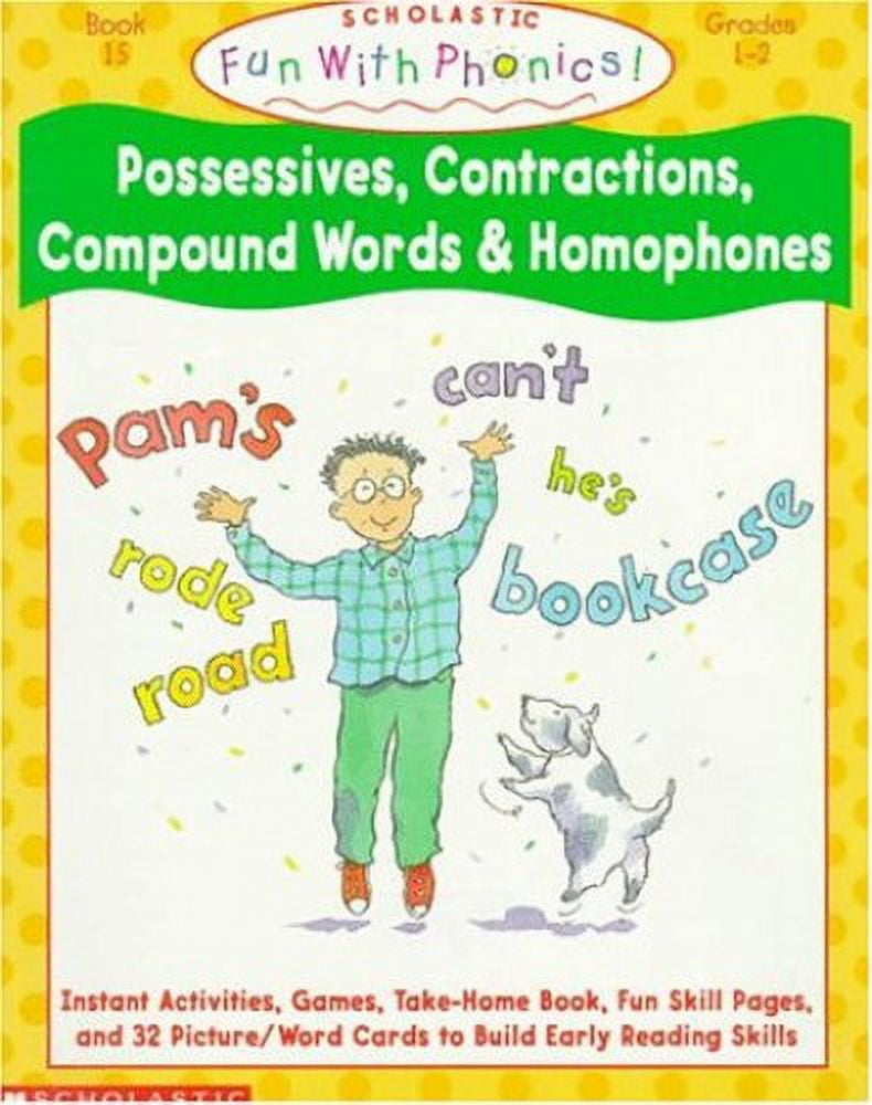 Pre-Owned Possessives, Contractions, Compound Words & Homophones (Fun ...