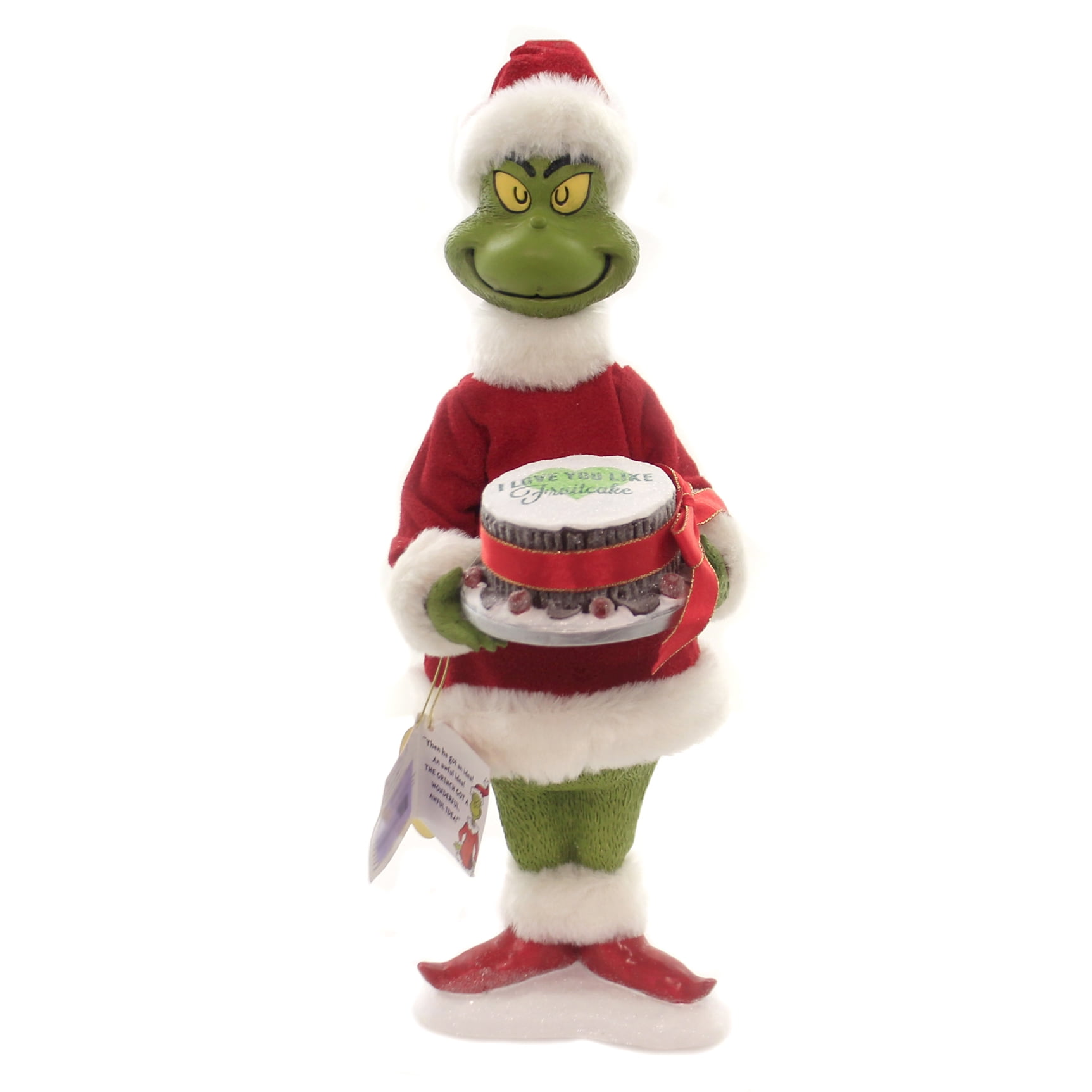 Possible Dreams The Grinch Fruitcake Figurine #6003973 - Walmart.com