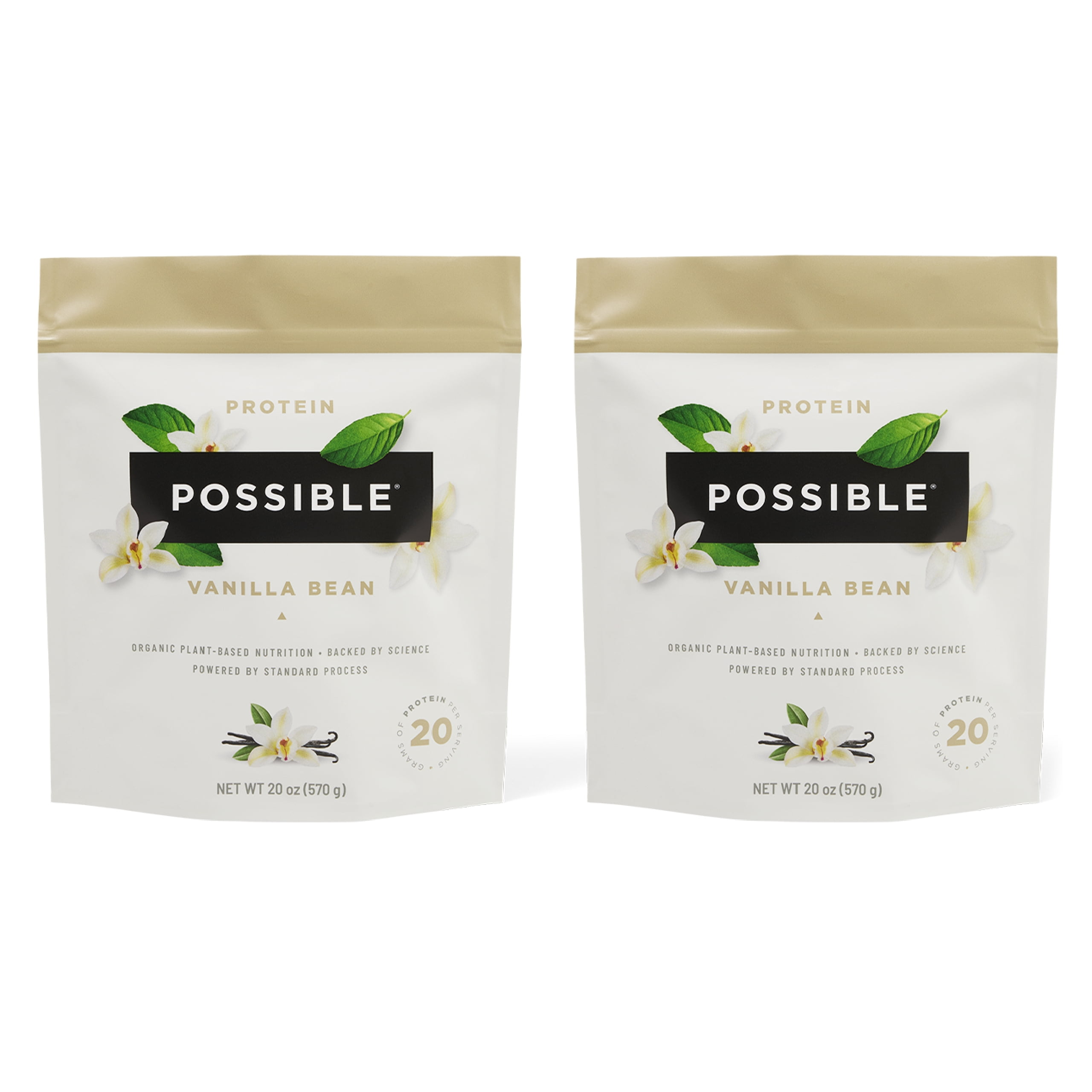 Possible Protein Powder Vanilla Bean - 20g of Vegan, Plant-Based ...