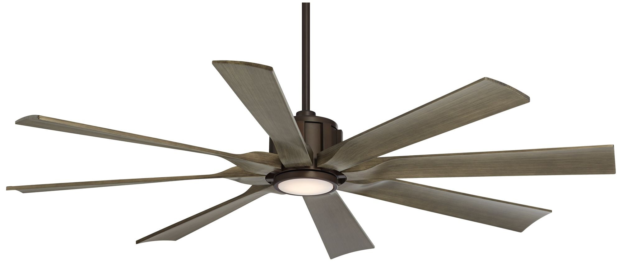 Possini Euro Design 60" Defender Indoor Outdoor Ceiling Fan 8 Blade LED ...