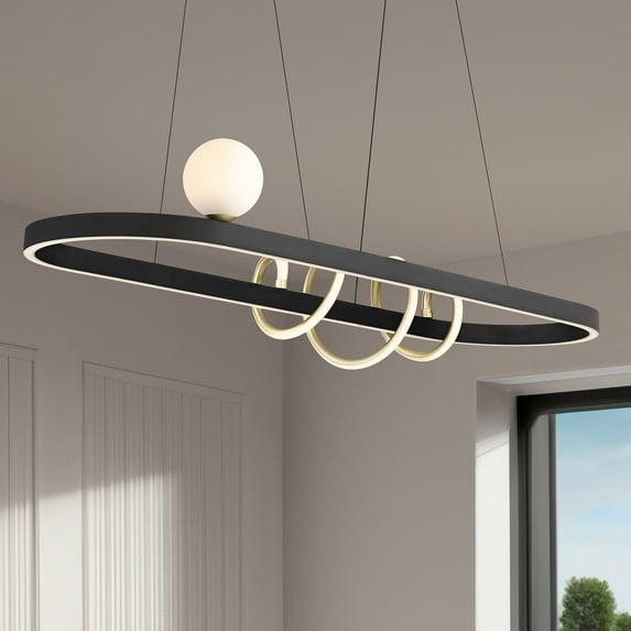 Possini Euro Design Allen 39 1/4" Modern Pendant Ceiling Light Fixture ...