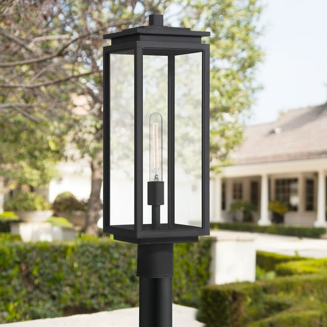 Possini Euro Design Atkins 23 1/4" High Modern Outdoor Post Light ...