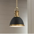Possini Euro Design Mini Pendant Light, Black Brass, 9 3/4" Wide for ...