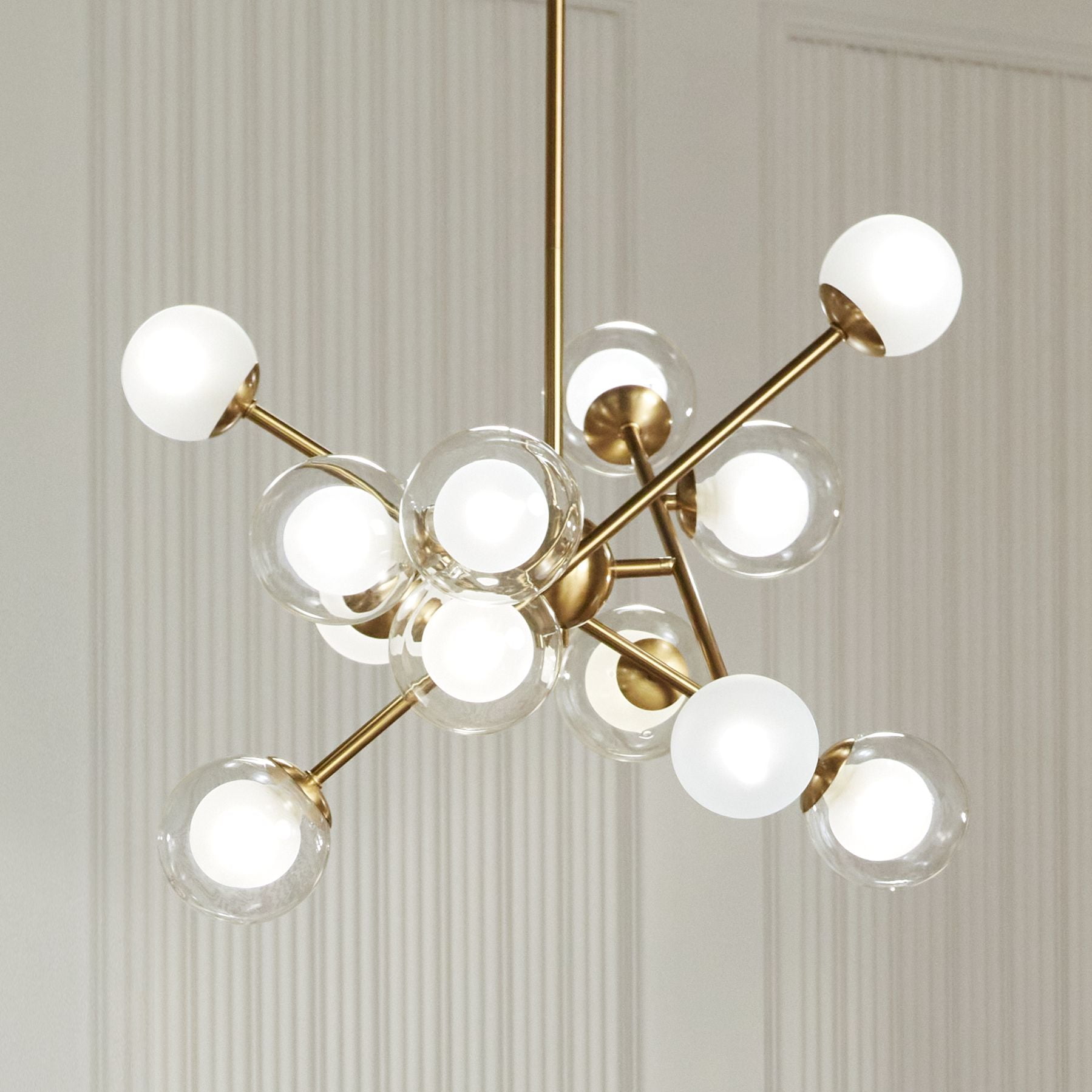 Possini Euro Design Davis Gold Sputnik Chandelier 26 1/4" Wide Modern ...