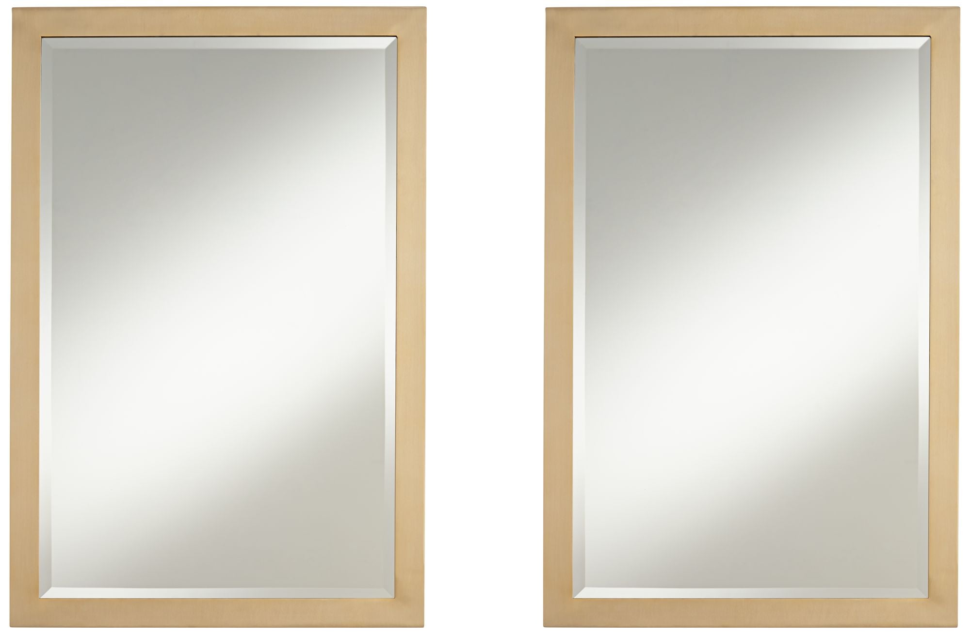 Possini Euro Design Metzeo French Brass 22" x 33" Rectangular Wall ...