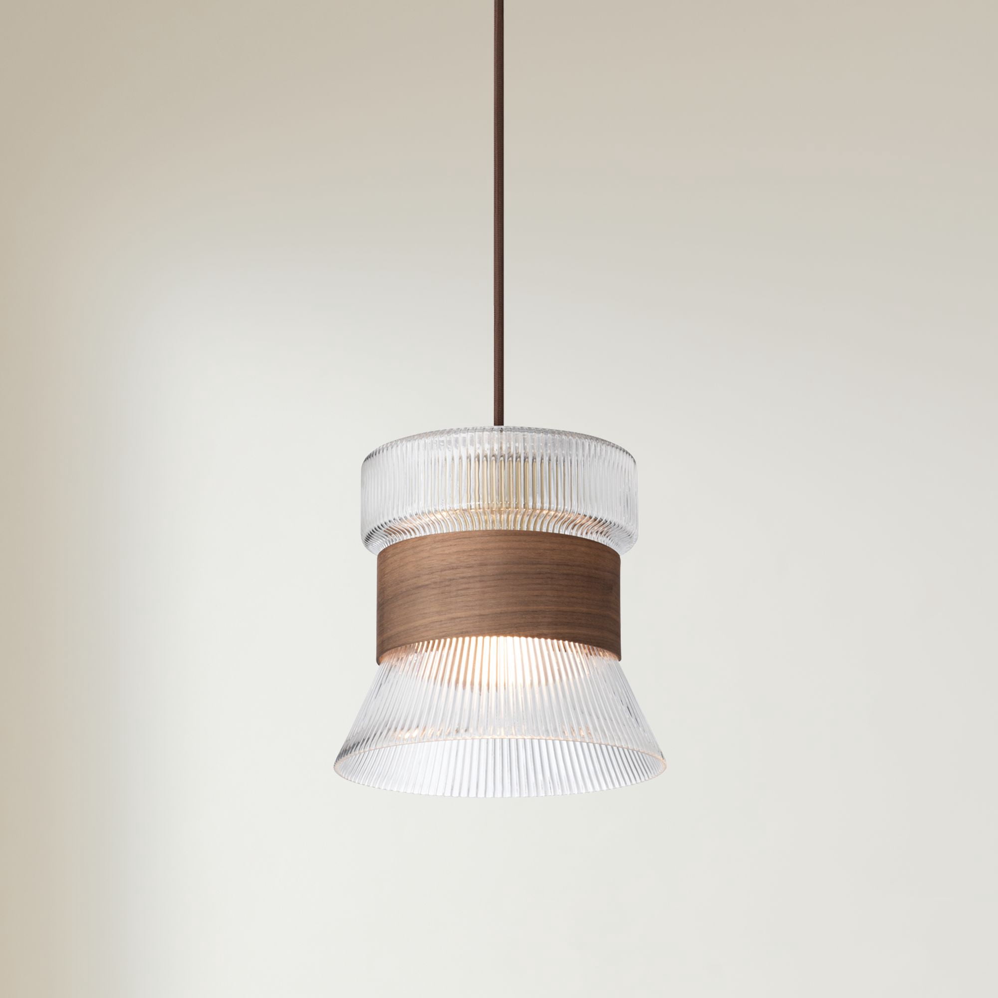 Possini Euro Design Possini Euro Carasco 7 1/2" Wide Wood and Gold Mini ...