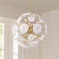 Possini Euro Design Possini Euro Shelly 23 1/2"W Gold and White Ceramic ...