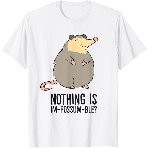 Possum Nothing Is In Possum Ble Cute Possum T-Shirt Tee - Walmart.com
