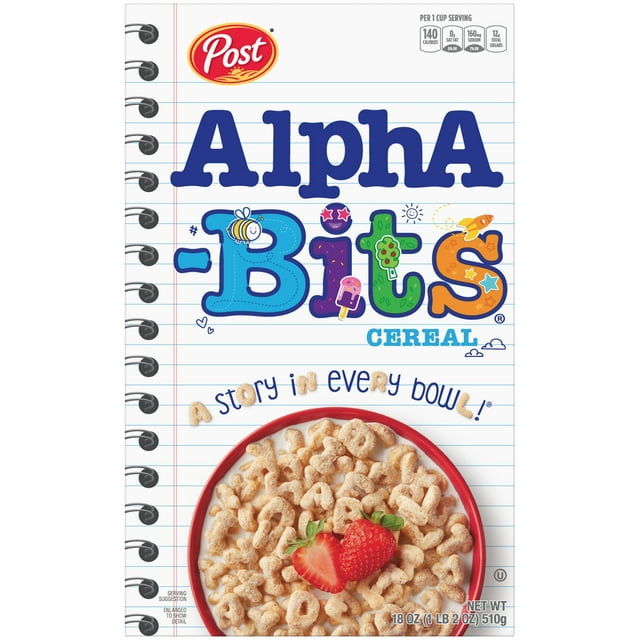 Post Alpha Bits® cereal, Kosher, 18 Ounce – 1 count - Walmart.com