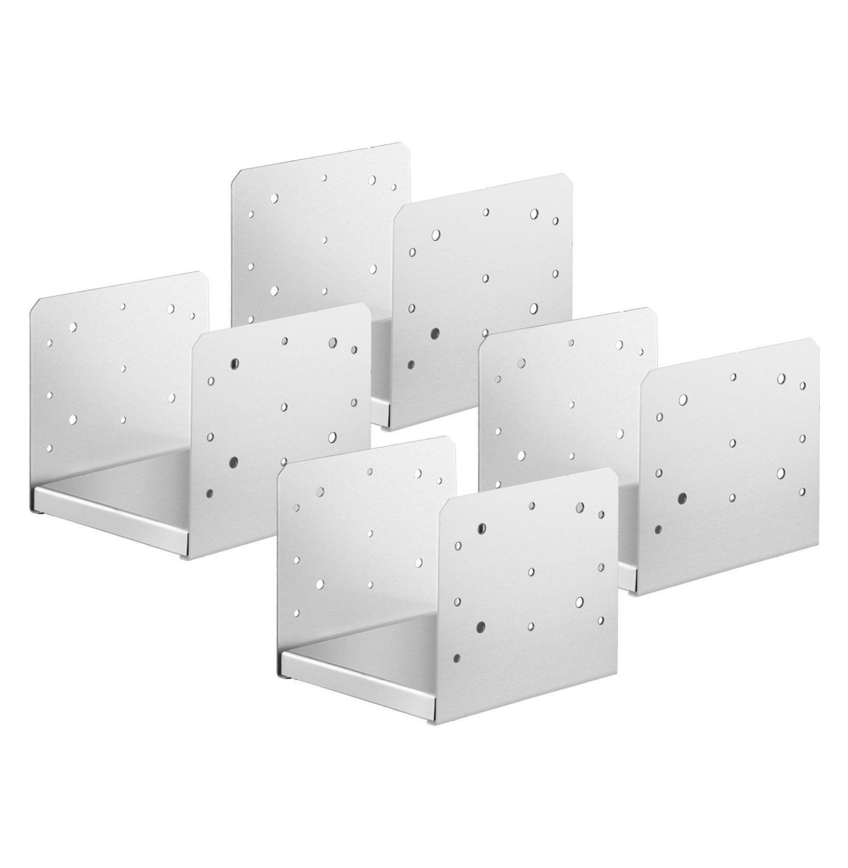 Post Base 8x8, 4Pcs Stainless Steel Post Anchor Bracket - Adjustable ...