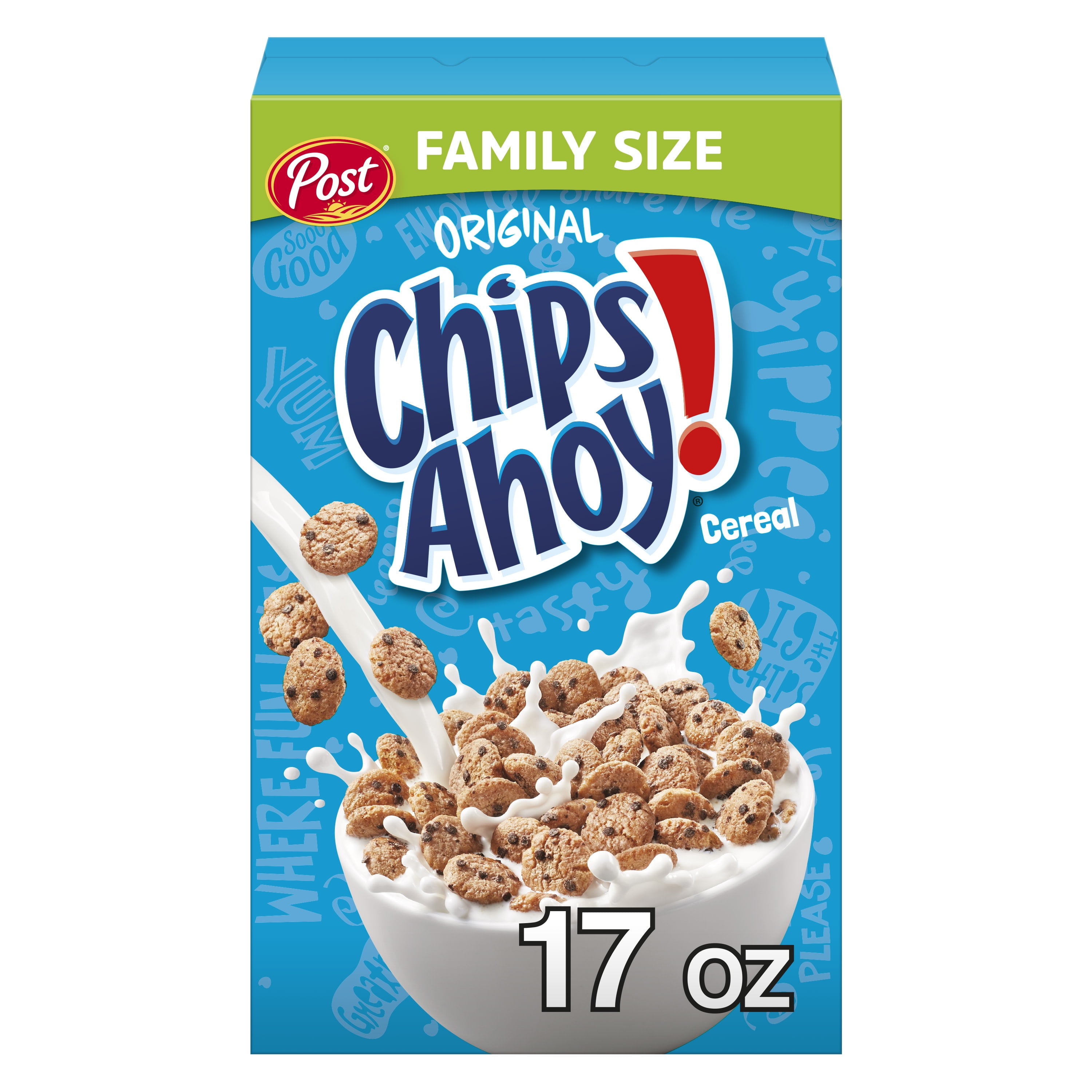 Post CHIPS AHOY Cereal, 17 oz Box - Walmart.com