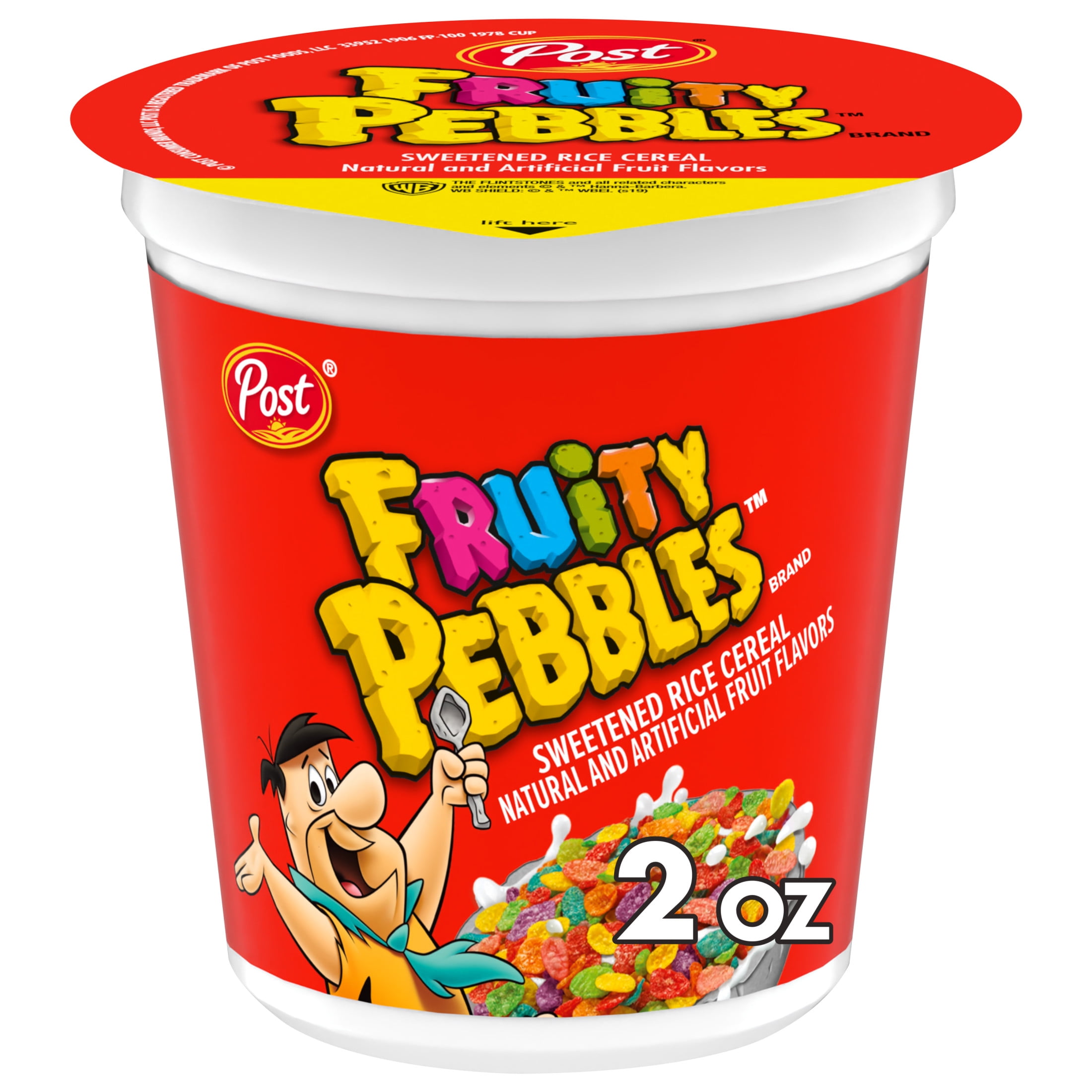Post Fruity PEBBLES Cereal, Fruity Kids Cereal, - Walmart Business Supplies