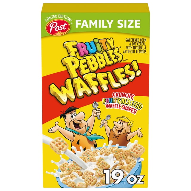 Fruity PEBBLES Waffles - Cereal inventory for catering - Walmart ...